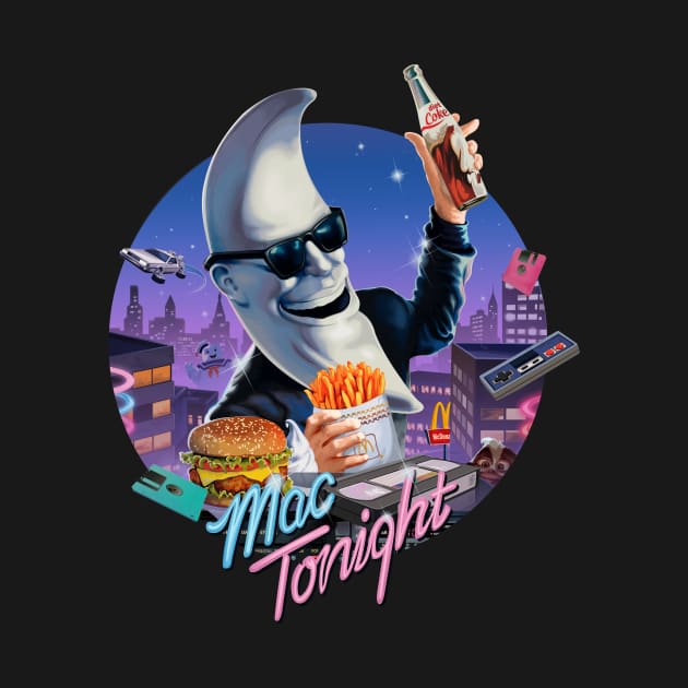 Mac Tonight Print Vers - 80s - T-Shirt | TeePublic