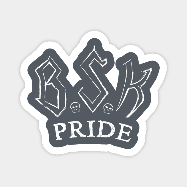 B.S.K. Pride - Bsk Pride - Sticker | TeePublic