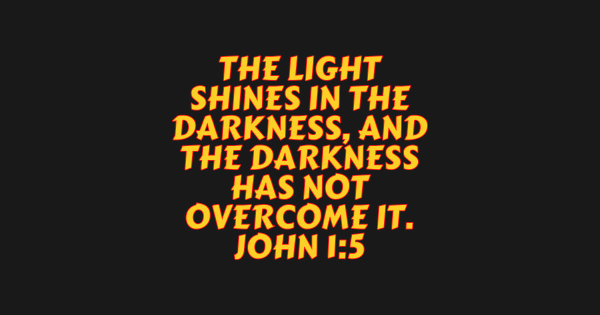 Bible Verse John 1 5 John 1 5 Pegatina TeePublic MX bible-verse-john-1-5-john-1-5-pegatina-teepublic-mx