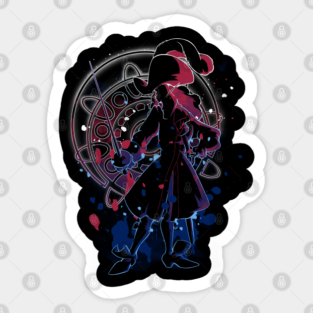Captain Hook - Captain Hook Disney - Sticker | TeePublic
