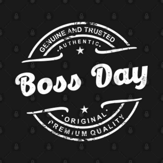 Best BOSS DAY gift idea vintage stamp retro distressed logo old school ...