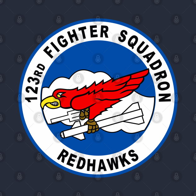 123rd Fighter Squadron - 123rd Fighter Squadron - T-Shirt | TeePublic