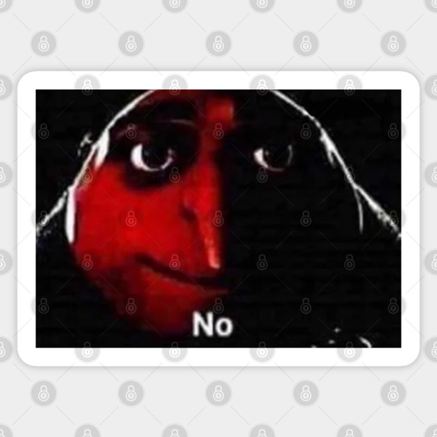 Cursed Image: Gru - Meme - Sticker | 20% OFF Today Sale | Printblur