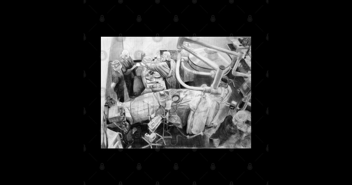 Birds Eye Neurosurgery - Drawing by Avril Thomas - Adelaide Artist ...