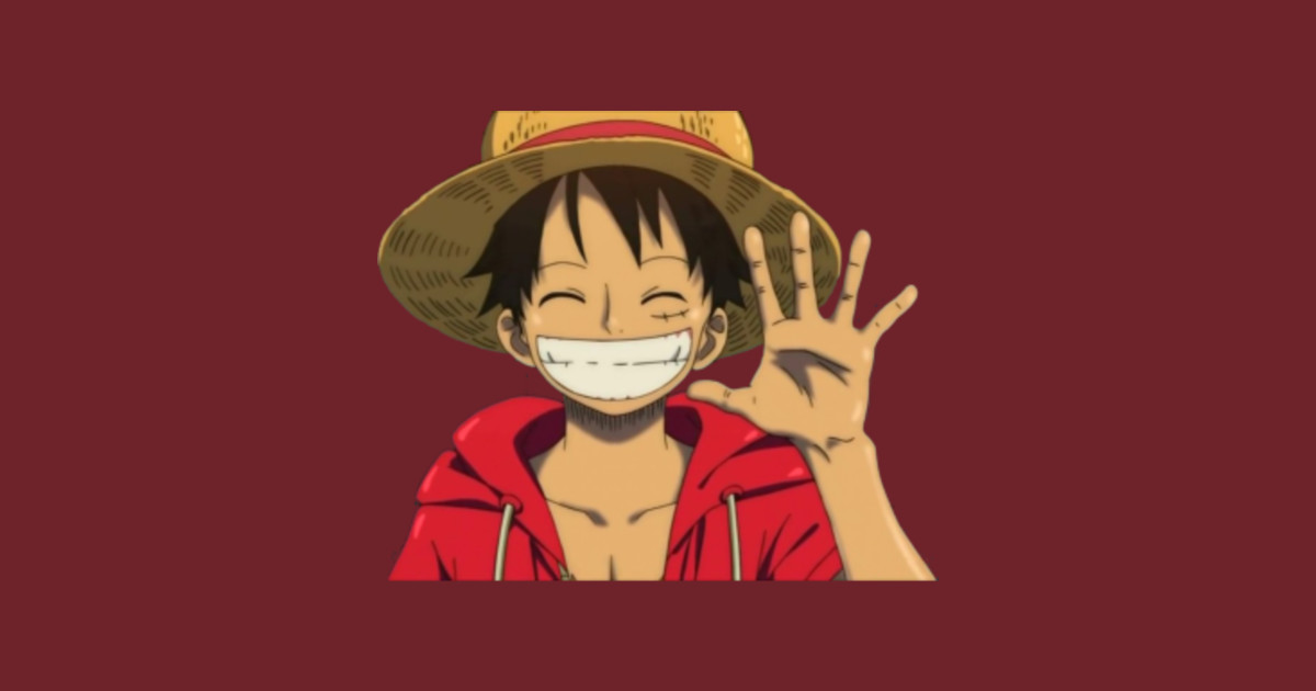 Luffy One Piece Luffy Sticker Teepublic