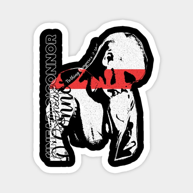 Sinead O'Connor - Vintage Stencil silhouette - Sinead Oconnor - Magnet ...