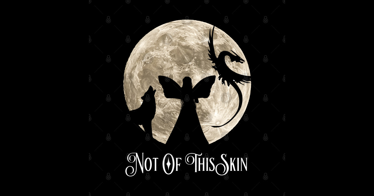 Otherkin Subculture Community Not Of This Skin - Otherkin - Pin | TeePublic