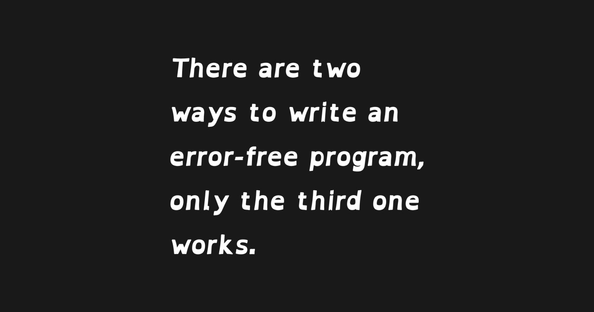 How to Write A Program - Programmer - T-Shirt | TeePublic