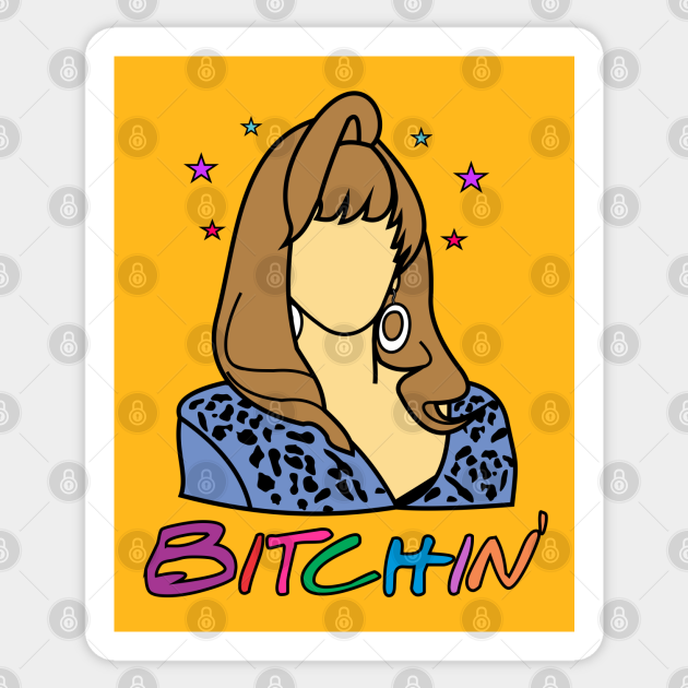 80s Rachel - Friends - Sticker | TeePublic