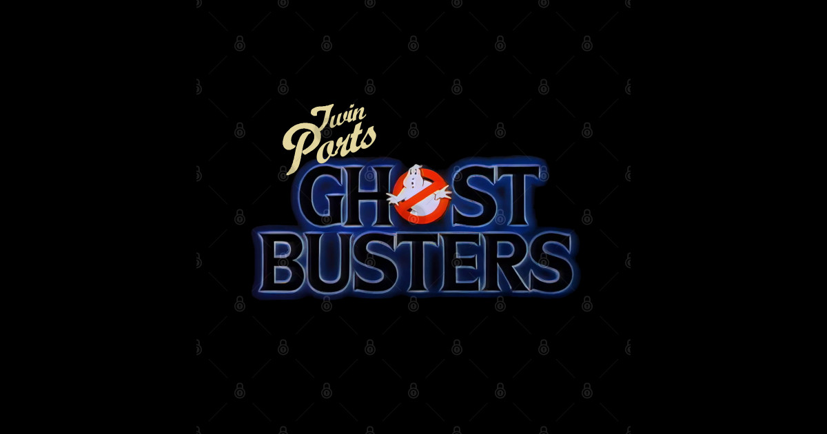 THE REAL Twin Ports Ghostbusters Title Logo - Ghostbusters - Posters and Art Prints | TeePublic