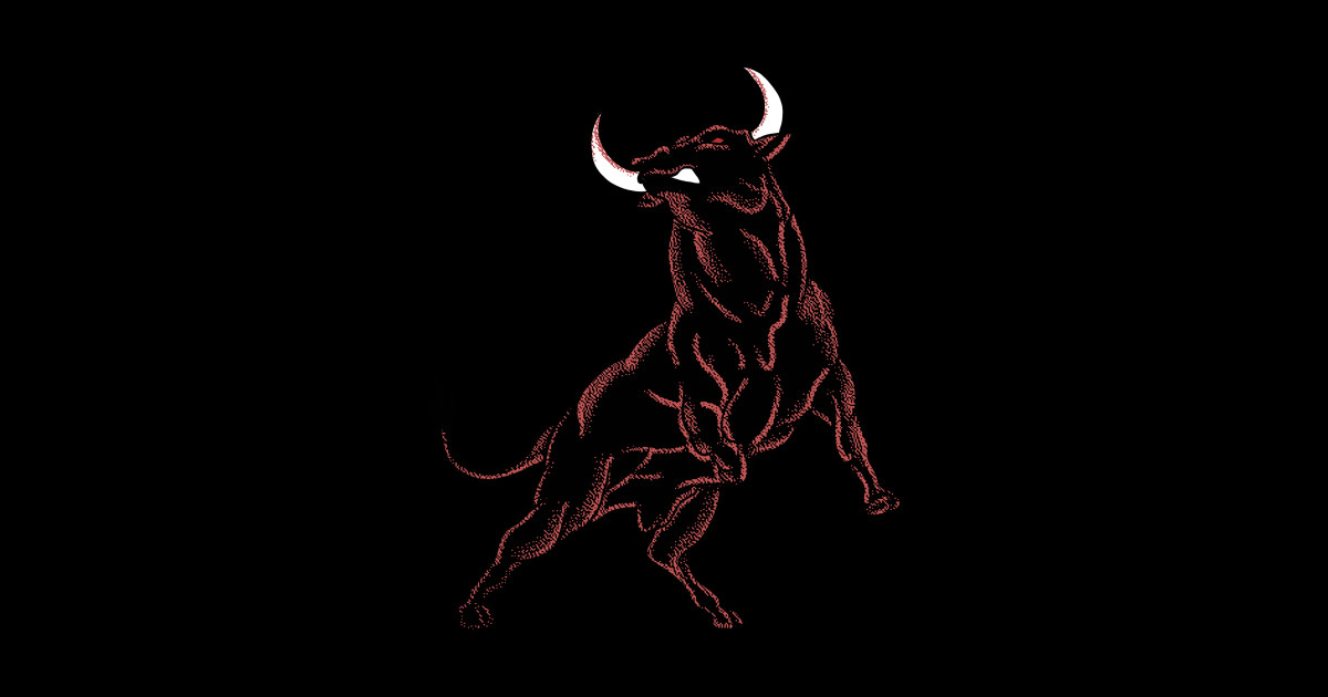 Angry Bull - Bull - Sticker | TeePublic