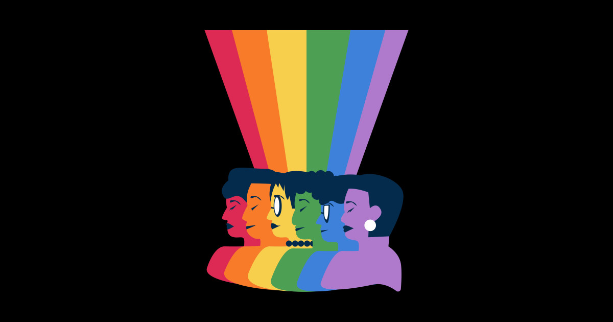 Pride Rainbow Spectrum - Pride - Sticker | TeePublic