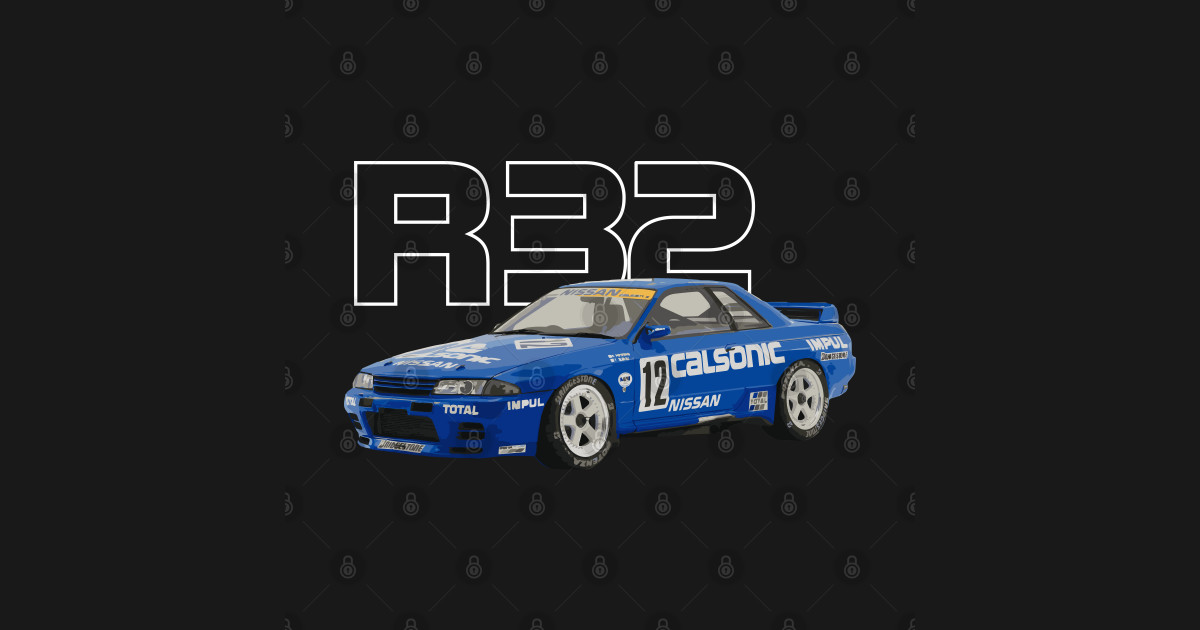 R32 GTR CALSONIC NISSAN GROUP A RACE CAR - Nissan Skyline Gtr R32 ...