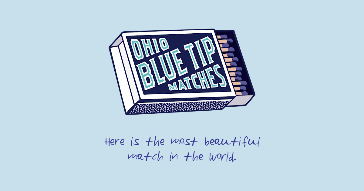 Ohio Blue Tip Matches Paterson Movie - Movie Art - T-Shirt | TeePublic