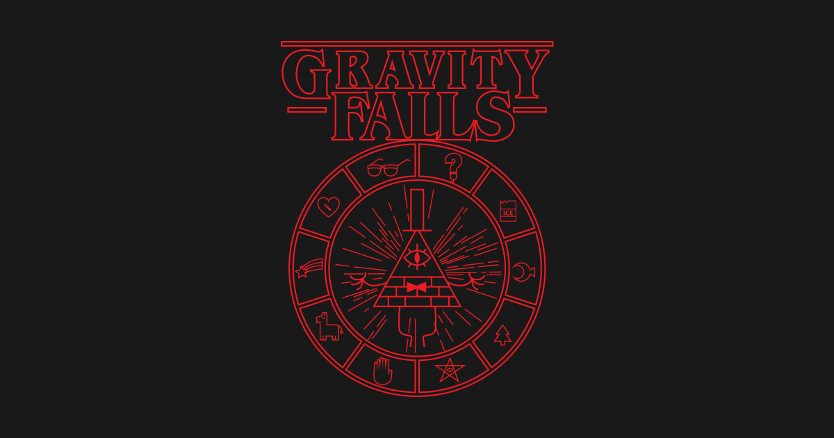 Gravity Things - Gravity Falls - T-Shirt | TeePublic