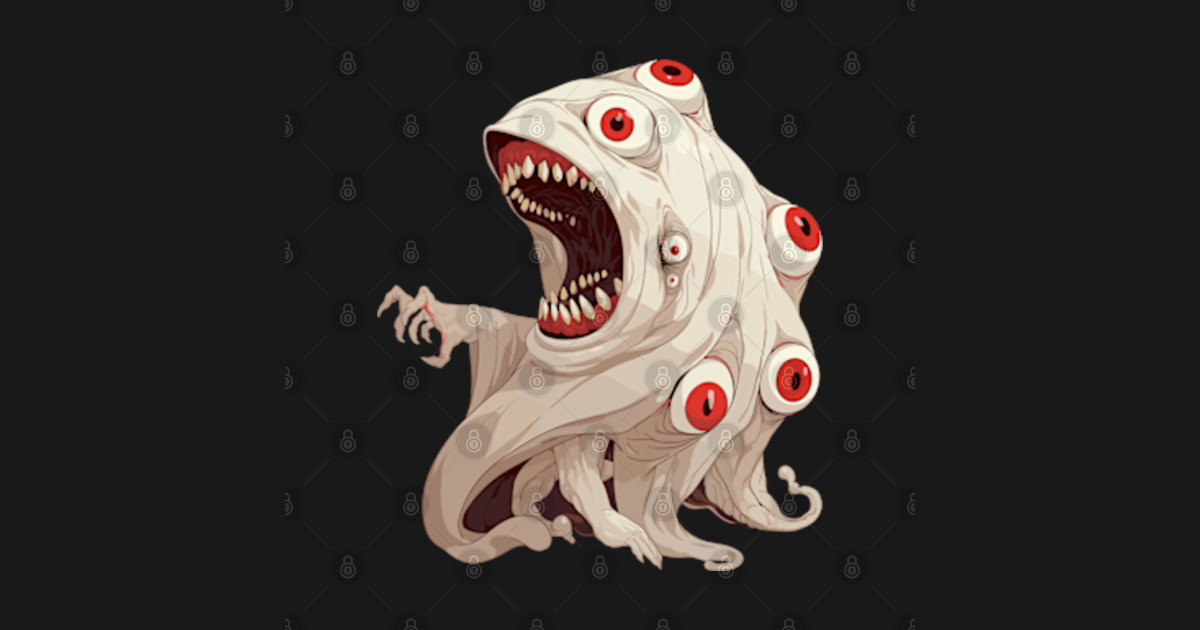 Japanese Obake Yokai Art - Obake - T-Shirt | TeePublic