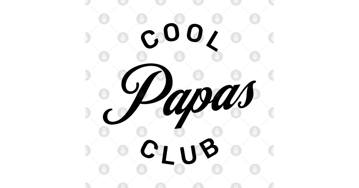Cool Papas Club - Cool Papas Club - T-Shirt | TeePublic