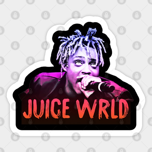 Juice WRLD Rainbow - Juice Wrld - Sticker | TeePublic