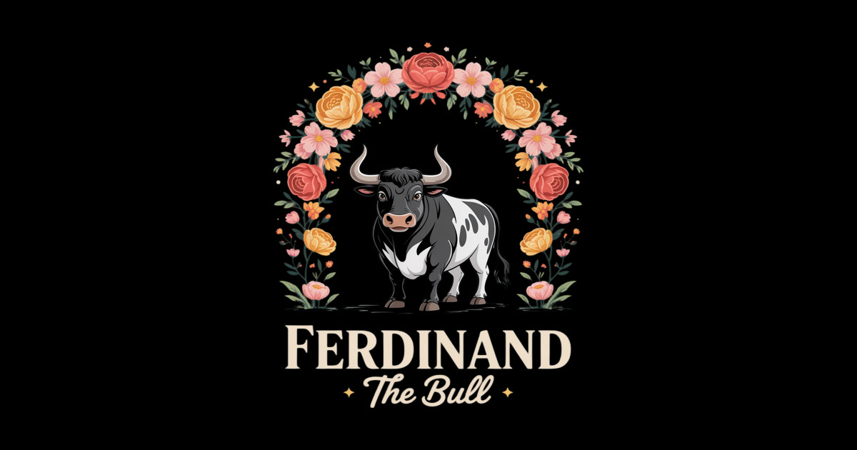 Ferdinand the Bull - Ferdinand The Bull - Sticker | TeePublic