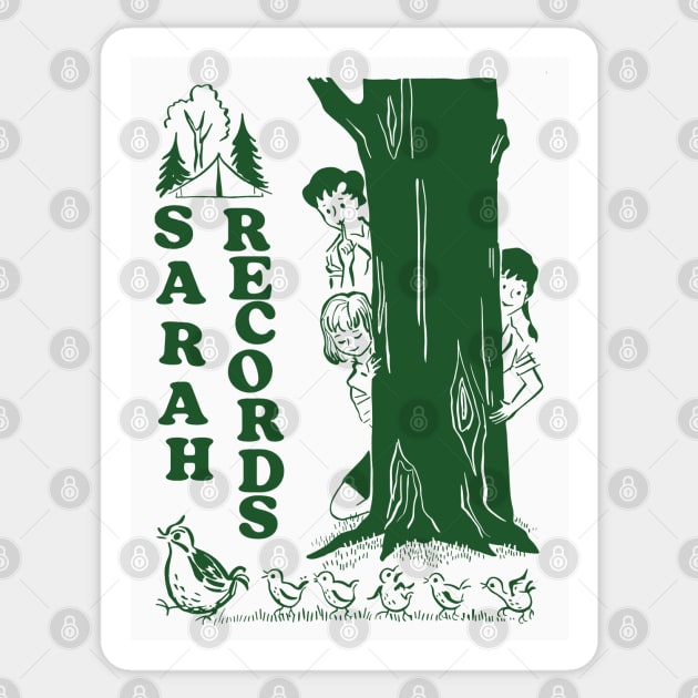Sarah Records † Original Design - Sarah Records - Sticker | TeePublic