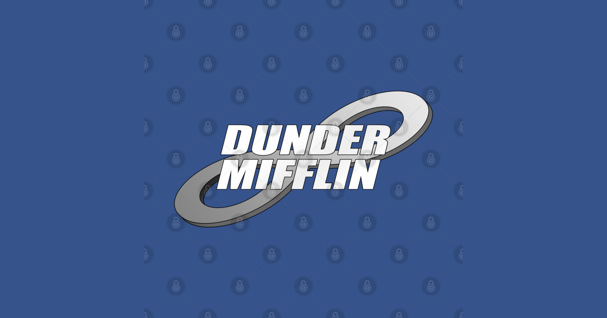 Dunder Mifflin Infinity - The Office Usa - T-Shirt | TeePublic