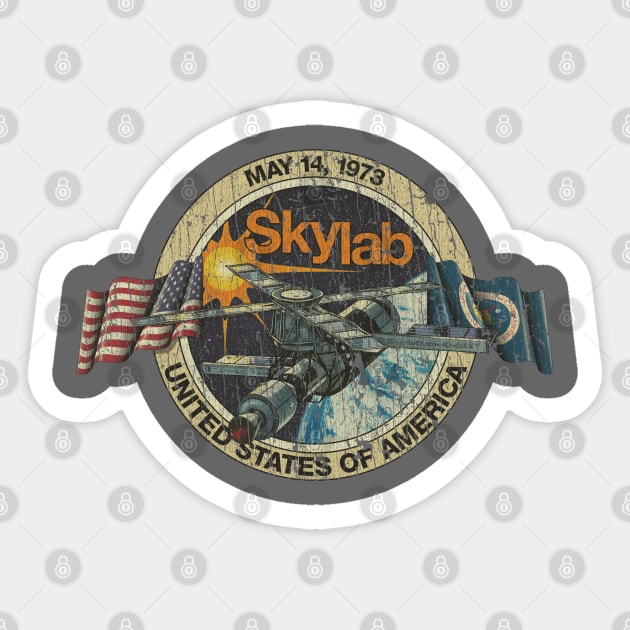 Skylab SL-1 1973 - Astronaut - Sticker | TeePublic