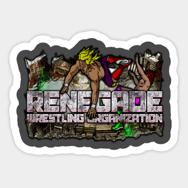 RWO logo - Renegade Wrestling Organization - Sticker | TeePublic