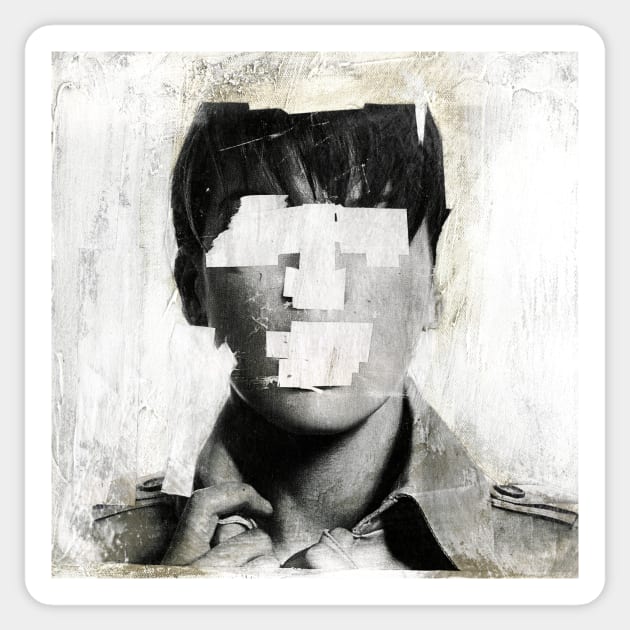 Faceless - Abstract - Sticker | TeePublic