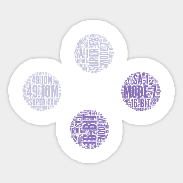 SUPER SPECS (US) - Nintendo - Sticker | TeePublic