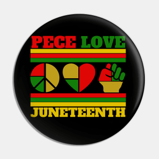 Juneteenth Peace Love Juneteenth June Pins and Buttons for Sale | TeePublic
