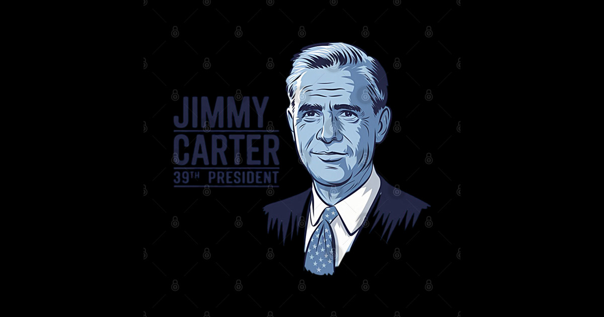 jimmy-carter - Jimmy Carter - Sticker | TeePublic