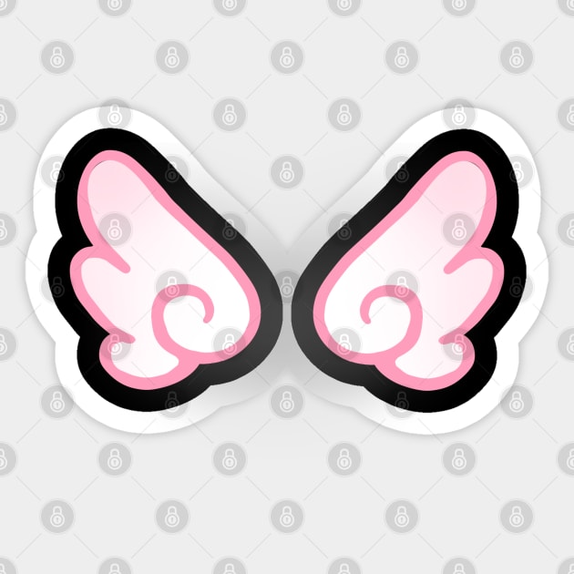 Chibi Wings - Wings - Sticker | TeePublic