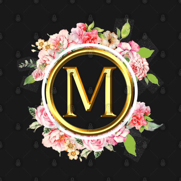 Letter M Shirt Alphabet Letter M Different Colors - Letter M - T-Shirt ...