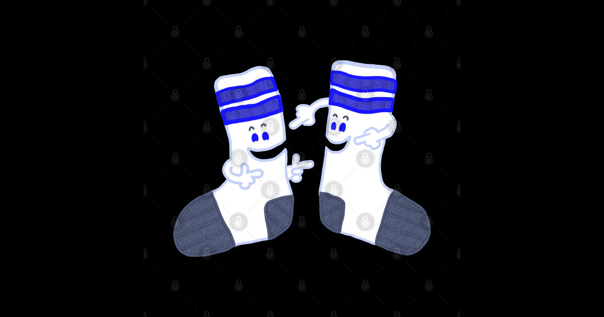 Perfect Pair - Socks - Sticker | TeePublic