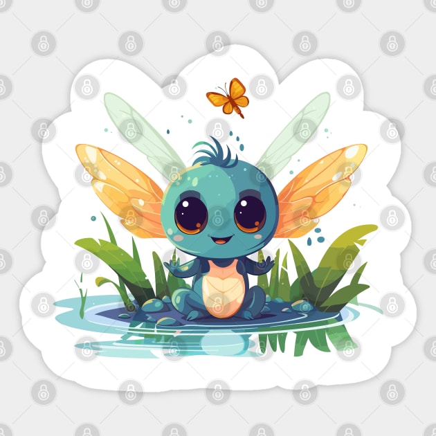 Baby Firefly Dragon - Firefly - Sticker | TeePublic