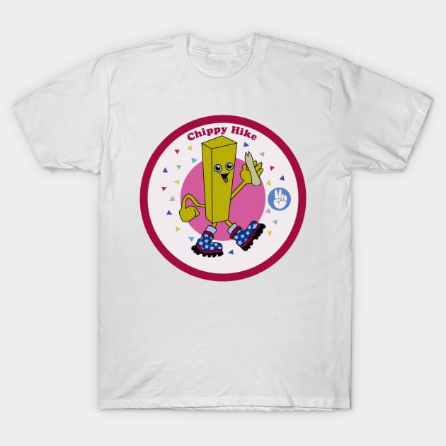 Chippy Hike badge - Chippy Hike - T-Shirt | TeePublic