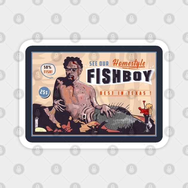 Fish Boy - House Of 1000 Corpses - Magnet | TeePublic
