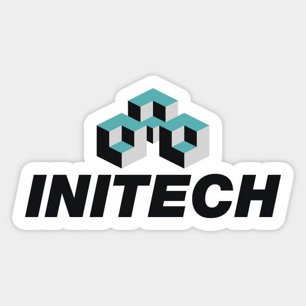 Initech logo - Office Space - Sticker | TeePublic