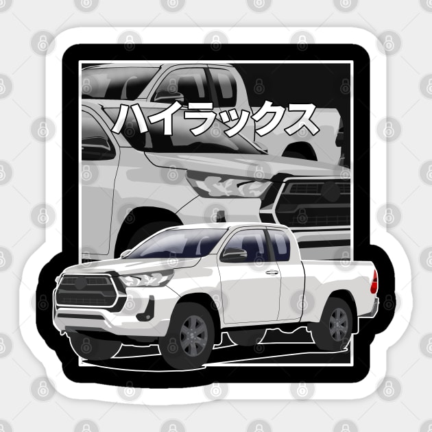 Toyota Hilux 7th gen 2015-2022 - Toyota - Sticker | TeePublic