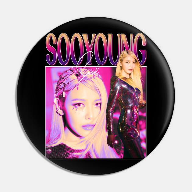 SNSD SOOYOUNG BOOTLEG - Snsd - Pin | TeePublic