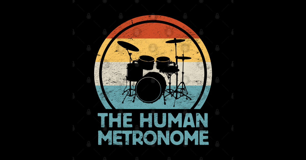 Drum Kit Silhouette: The Human Metronome for Drummers - Drummer ...