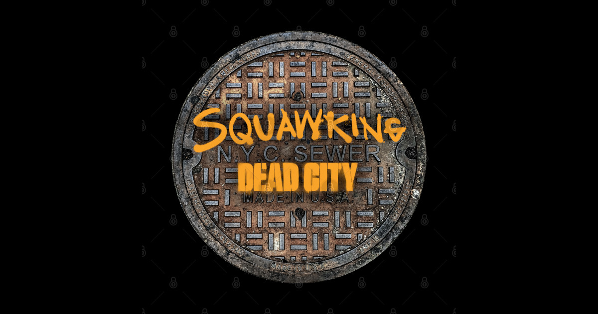 TWD: Dead City ART - Squawking Dead - Sticker | TeePublic