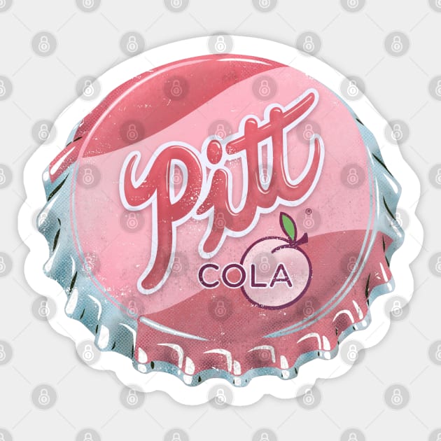 Pitt cap (vers.2) Vintage - Gravity Falls - Sticker | TeePublic