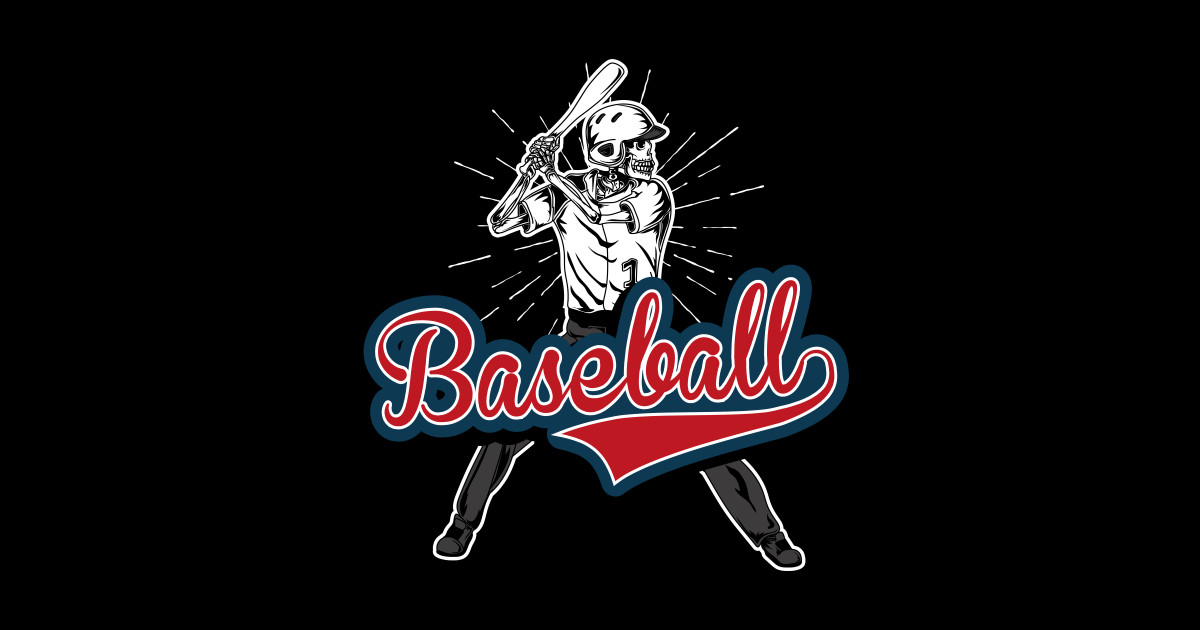Baseball Player Logo - Baseball Player - Sticker | TeePublic