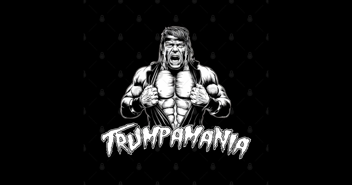 TRUMPAMANIA - TRUMP HULK - TRUMP 2024 - Trumpamania - Sticker | TeePublic