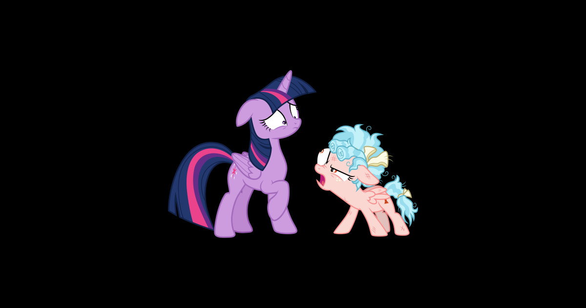 Cozy Glow shouting at Twilight Sparkle 1 - My Little Pony - Posters and Art Prints | TeePublic