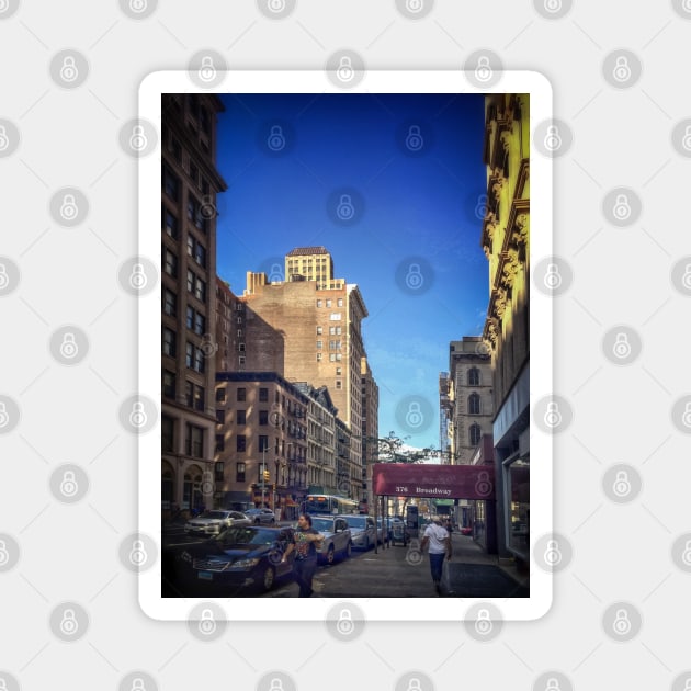 Broadway, New York City - New York - Magnet | TeePublic