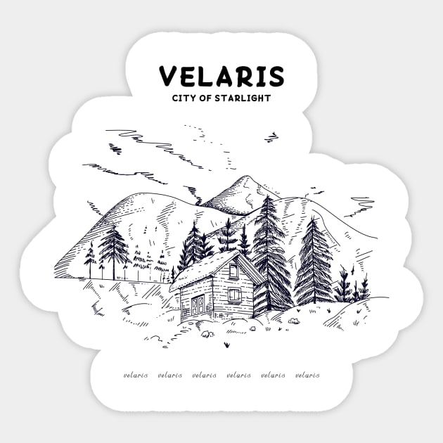 Velaris City Of Starlight, The Night Court - Velaris City Of Starlight ...