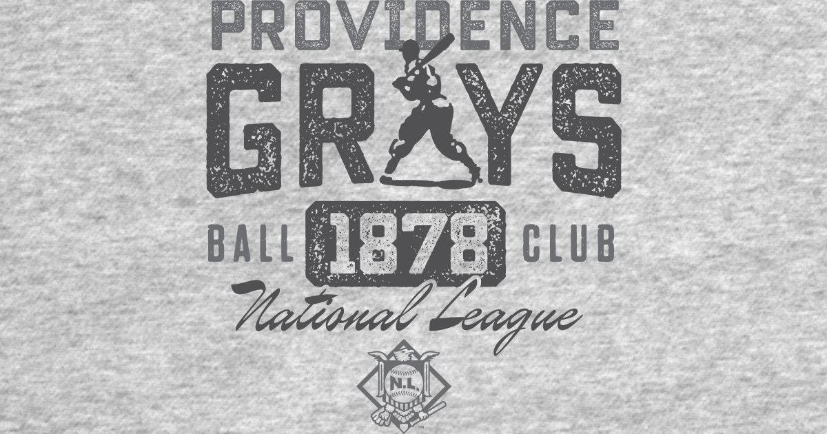 Providence Grays - Defunct Major League Baseball Teams - T-Shirt ...