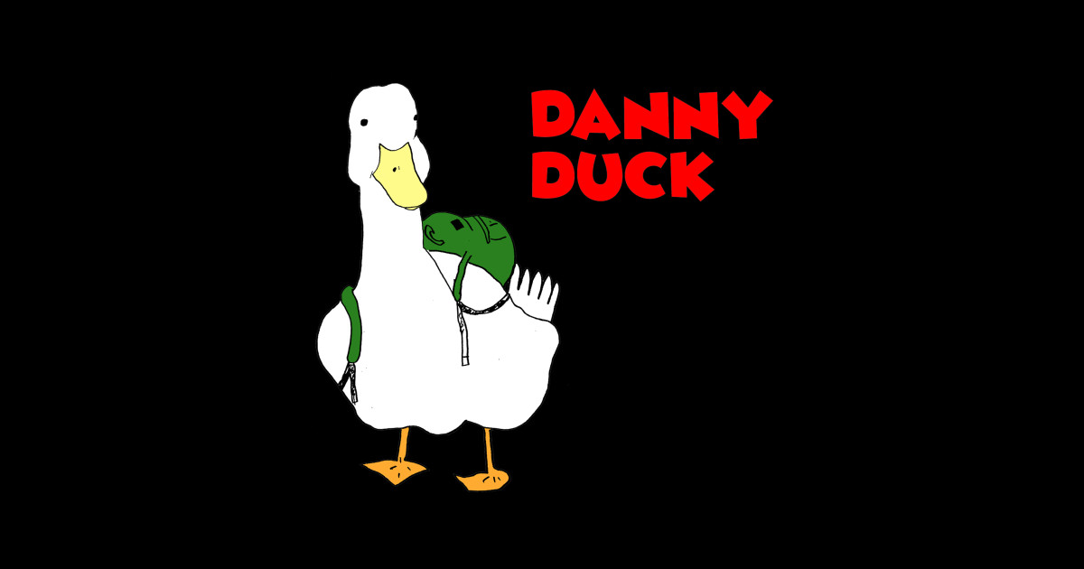 Danny Duck - Cartoons - Sticker | TeePublic